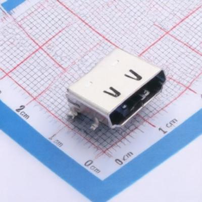 China High speed I O receptacle connector Samtec HDMR 19 02 S SM TR with 19 position surface mount design for sale