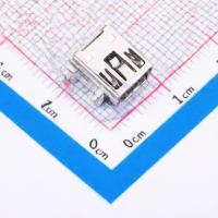 China Mini USB 2.0 Connector Samtec MUSB-05-F-B-SM-A Hot Pluggable Type B Industrial Application for sale