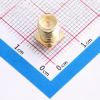 China SMA Coaxial RF Connector SAMZO SMA-KE-117-E4-1 Surface Mount Type with 11.75mm Body Length and 4 Pin Offset for sale
