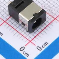 China DC jack horizontal DIP type with fixed column and 1.3 millimeter needle diameter SAMZO 9CW4090BTDA model for sale
