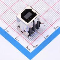 China High Retention Samtec USB-B-S-F-B-TH USB 2.0 Connector Rated for 1500 Cycles and Bulk Packaging Options for sale