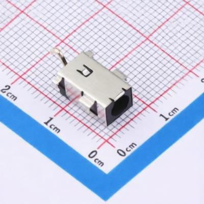 China DC power jack with sunken DIP mounting and flat opening interface SAMZO 9CN5110BEED rated DC 20V 5A for sale