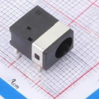China 5 pin horizontal DC power jack fixed column conventional flared opening SAMZO 9CW5116BTFY ideal for power supply for sale