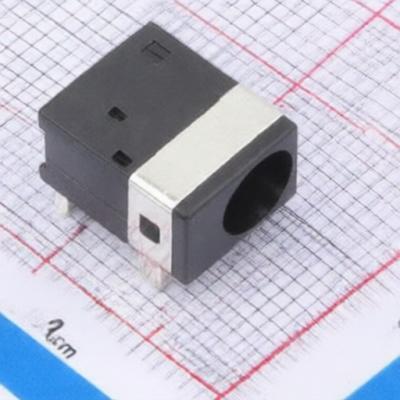 China 5 pin horizontal DC power jack fixed column conventional flared opening SAMZO 9CW5116BTFY ideal for power supply for sale