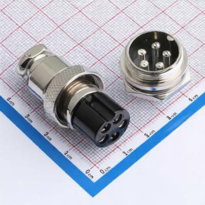 China 05 pin female aviation connector SAMZO GX20-FH-05-A-A designed for electronic switch and industrial for sale