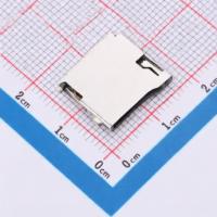 China TF card external welding connector SHETIME TFW11-S1F1-2000-A with SUS201 shell and UL498 certification for sale