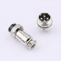 China Industrial electronic connector SAMZO GX16-FH-04-A-A with 4 pin female and male aviation style ports for sale