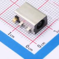 China Sunken DIP Mount DC Power Jack 6 Pins 6.5A Current Rating SAMZO 9CN6120BELA Low Profile 1.7mm Design for sale