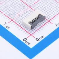 China Durable SHOU HAN 0.5-8P XJH2.0 043 0.5 mm pitch FPC FFC connector suitable for 0.3 mm thick flat cables for sale