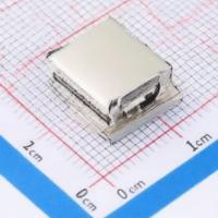 China Recessed board DIP 5 pin DC power jack 25 mm needle diameter conventional interface SAMZO 9CN5125BEGB for sale