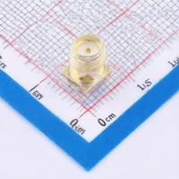 China SMA Coaxial RF Connector Model SAMZO SMA-KE-117-D4-1 with Contact Resistance Less Than 3 Milliohms for sale