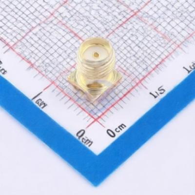 China SMA Coaxial RF Connector Model SAMZO SMA-KE-117-D4-1 with Contact Resistance Less Than 3 Milliohms for sale