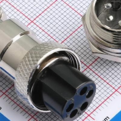 China Industrial electronic connector SAMZO GX16-FH-05-A-A female aviation connector with 05 pin layout for sale