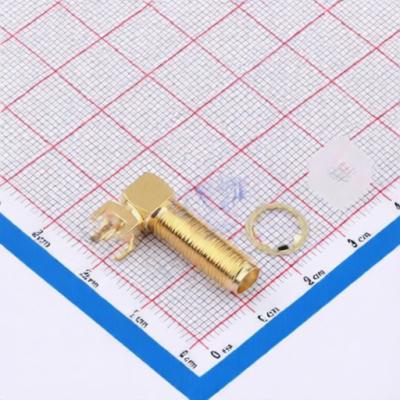 China 20mm Straight Pin 4 Position Coaxial RF Connector SAMZO SMA-KWE-200-W4-0 Antenna Component for sale