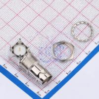 China Durable Brass Body BNC Coaxial RF Connector SAMZO BNC-KYWE-295-W4-N 29.5mm Length 4 Pin Right Angle for sale