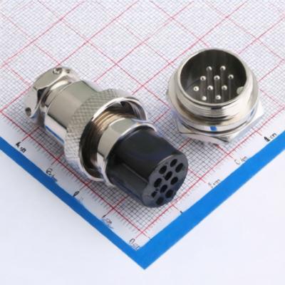 China Electronic connector SAMZO GX20-FH-10-A-A featuring 10 pins suitable for aviation switch applications for sale