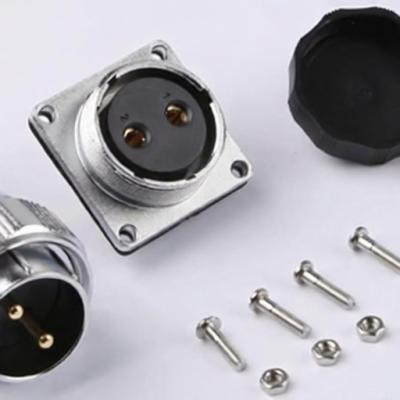 China Robust aviation connector SAMZO WS28-TZ-02-V-PS designed for secure and stable electrical connections for sale
