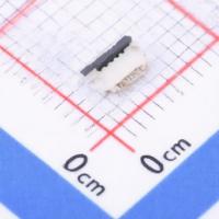China 0.5mm pitch ZIF FPC connector SHOU HAN 0.5-6PQFHY-H1.0 119 with thermoplastic housing and copper alloy contacts for sale
