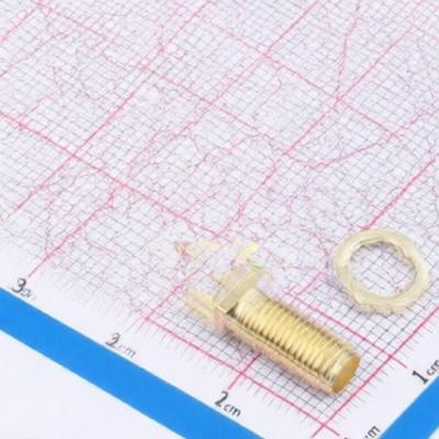 China SMA coaxial RF connector SAMZO SMA-KE-165-F4-0 with 50 ohm impedance and CECC22110 certification for sale