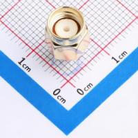 China Durable SAMZO SMA-JB2-127-L0-1 Coaxial RF Connector Featuring Gold Plated Brass Body and Vertical Pin for sale