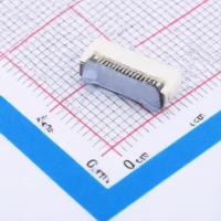 China FPC FFC Connector SHOU HAN 0.5-12P XJH2.0 043 Rated Voltage 30V Current 0.2A Temperature -25 to 85 for sale