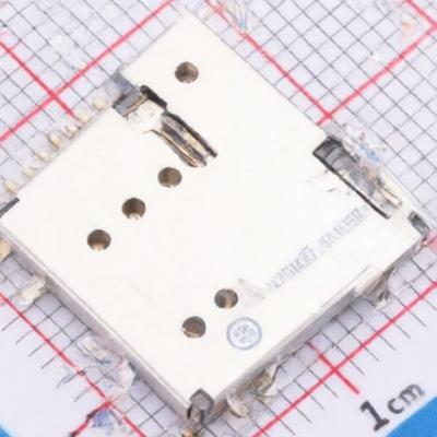 China MICOR SIM PUSN Card Holder 6 plus 1 PCD SHETIME MIS22-S1F1-2000-A SIM Memory Card Connector with LCP Housing for sale