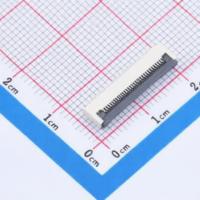 China Flat Cable Connector SHOU HAN 0.5-30P XJH2.0 043 FFC FPC Rated 30V 0.2A for Flexible Cable Solutions for sale