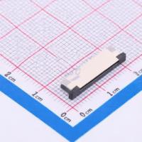 China Flexible flat cable connector SHOU HAN 1.0-13P CTSJ-H2.5 119 with phosphor bronze tin plated terminals for sale