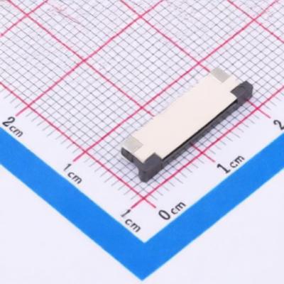 China Flexible Flat Cable Connector SHOU HAN 1.0-12P CTSJ-H2.5 119 with Tin Plated Phosphor Bronze Contacts for sale