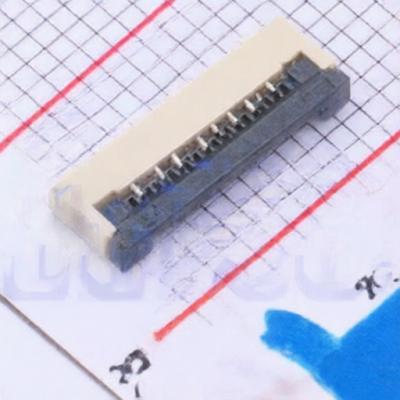 China Durable SHOU HAN 1.0-8P XGXJ-H2.0 FPC Connector Featuring LCP UL 94V-0 Material and Tin Plated Metal Surface for sale