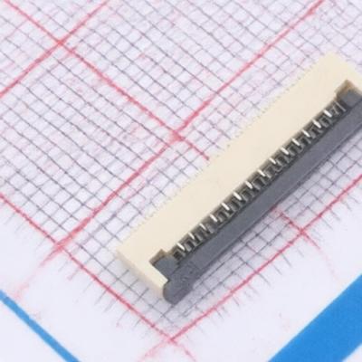 China Durable SHOU HAN 1.0-18P XGXJ-H2.0 FPC connector with wide temperature tolerance and secure locking mechanism for sale
