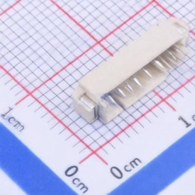 China Pin header strip connector SHOU HAN 1.25-7P WT offering insulation resistance and mechanical stability for sale