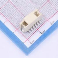 China Pin header connector SHOU HAN 2.0-6P LT-BD featuring phosphor bronze contacts and natural color nylon housing for PCB for sale