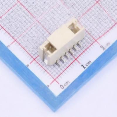 China Pin header connector SHOU HAN 2.0-6P LT-BD featuring phosphor bronze contacts and natural color nylon housing for PCB for sale