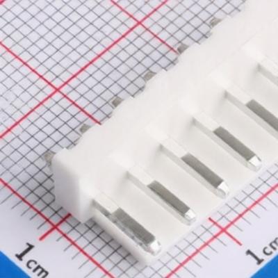 China strip connector SHOU HAN VH3.96-7P ZZ pin header with phosphor bronze contacts and tin plating for sale