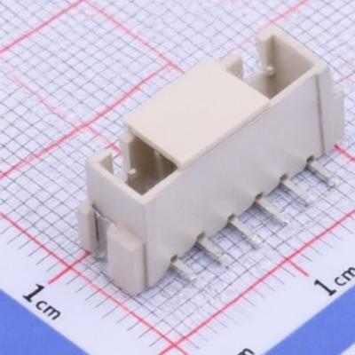 China Electrical Connector SHOU HAN 2.54-6PLTDK Pin Header Housing and Terminal with UL94V-0 LCP Material for sale