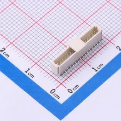 China Durable SHOU HAN 1.0-16P LT pin header strip connector suitable for pc boards 12mm to 16mm thickness for sale