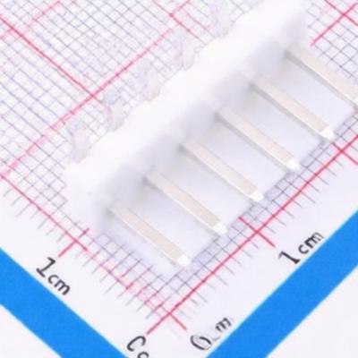 China Durable rectangular connector SHOU HAN VH3.96-6P WZ with phosphor bronze pins and RoHS compliant nylon housing for sale