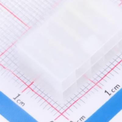 China SHOU HAN 5569-2x5P ZZ connector with 3 to 4 micron tin plating on pins and transparent PA66 housing for sale
