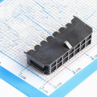 China electrical connector SHOU HAN MX3.0-2x7PZZ strip pin headers rated voltage 250V AC DC and current 5A for sale