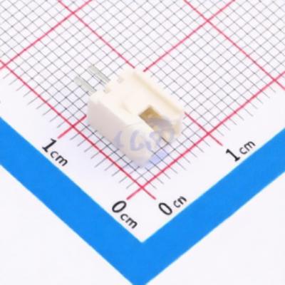 China 1501 series SHOU HAN 2.0-2P ZZDK MS connector designed for pc board thickness 1.2 to 1.6 millimeters for sale