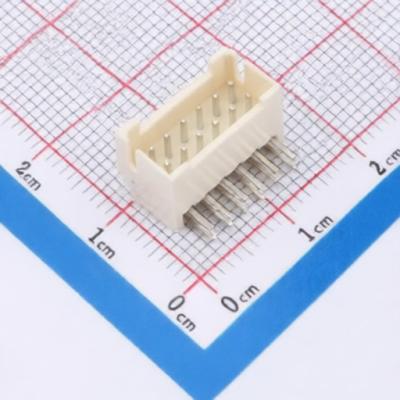 China connectors SHOU HAN PHB2.0-2x6PWZDK with phosphor bronze brass contacts and UL94V-0 housing materials for sale