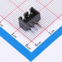 China Connector Pin Header SHOU HAN 2.54-3P WZDK-H 3 Pin 2.54mm Pitch Tin Plated Phosphor Bronze Contacts for sale