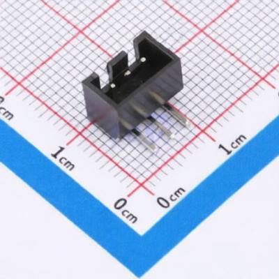 China Connector Pin Header SHOU HAN 2.54-3P WZDK-H 3 Pin 2.54mm Pitch Tin Plated Phosphor Bronze Contacts for sale
