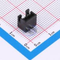 China 2 Pin 2.54mm Pitch Connector SHOU HAN 2.54-2P WZ-H Designed for Mechanical and Electrical Reliability for sale