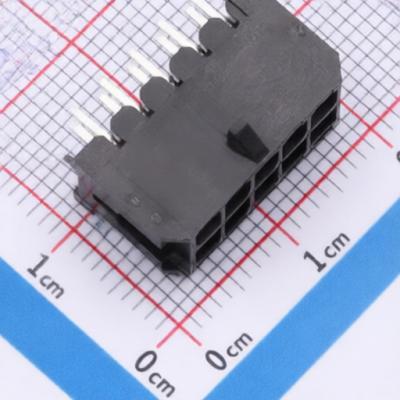 China electrical connector SHOU HAN MX3.0-2x5PZZ strip connector rated 250V AC DC with 5A current capacity for sale