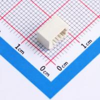 China pcb connectors SHOU HAN 1.0-2x5PWT with copper alloy contacts and nylon housing meeting ul94v0 standards for sale