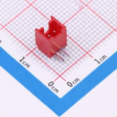 China electrical connector SHOU HAN 2.0-2P WZDK-R with durable PA66 housing and phosphor bronze terminals for sale