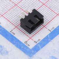 China pin header connector SHOU HAN 2.54-3P ZZ-H with PA66 housing and tin plated brass contacts for sale