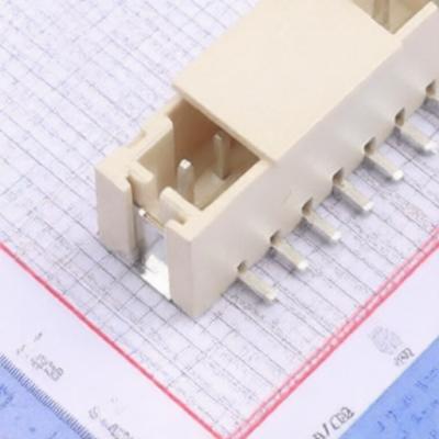 China Durable SHOU HAN 2.0-7P LT-BD vertical SMT connector with nylon housing and phosphor bronze contacts for sale